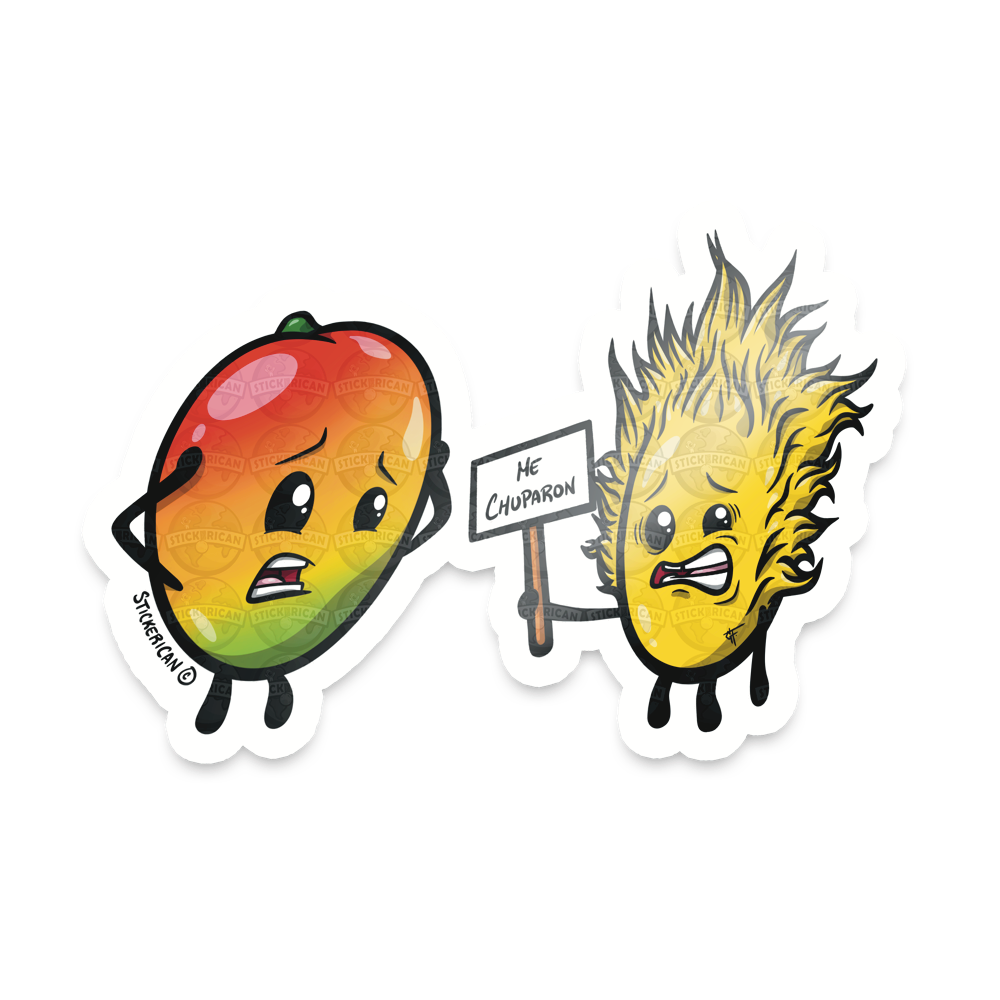 “Mangó Chupa’o" – Stickerican®